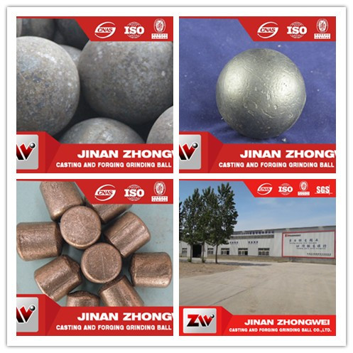 Diameter 20mm forged and cast grinding steel balls for ball mill