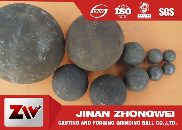 40mm 60mm B2 Material forged grinding ball media , steel balls for ball ...